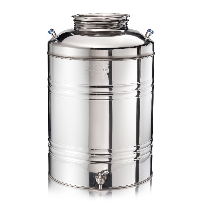 SANSONE Citerne De 100L D'huile En Inox 18/10