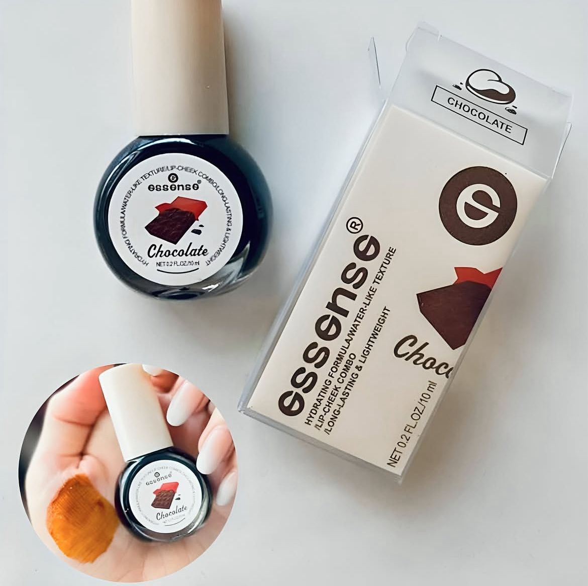 Teinte Essence Lip-Cheek Combo - Chocolat