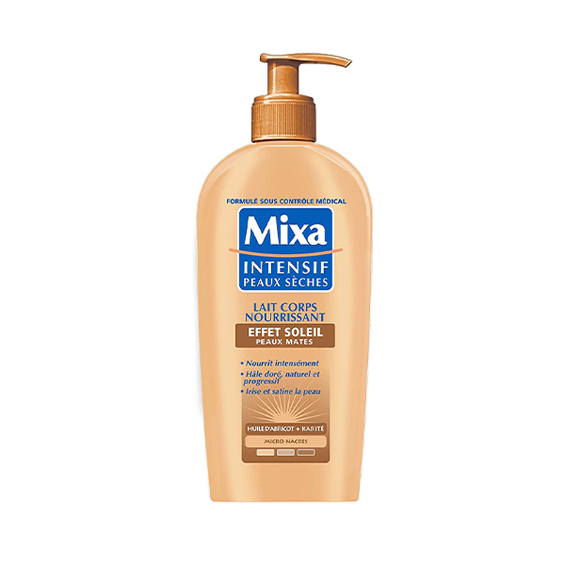 MIXA Intensif Peaux Sèches Lait Corps Nourrissant Effet Soleil ...
