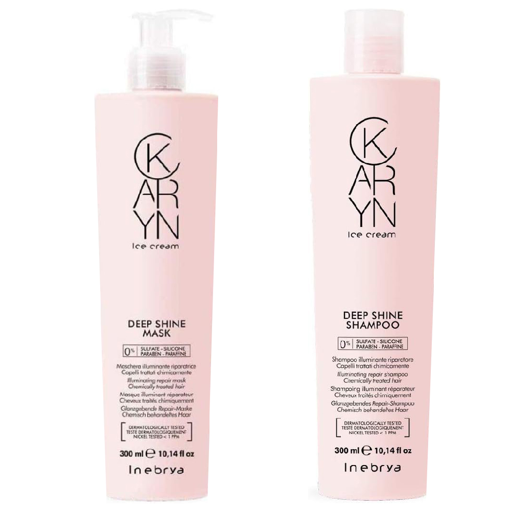 Inebrya Pack Shampoing Ice Cream Karyn et Masque sans sulfate