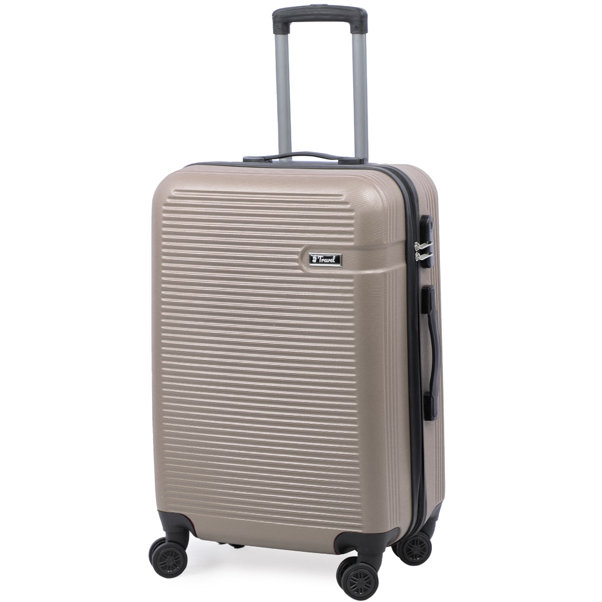 Travel Valise Moyenne ABS Incassable Gold
