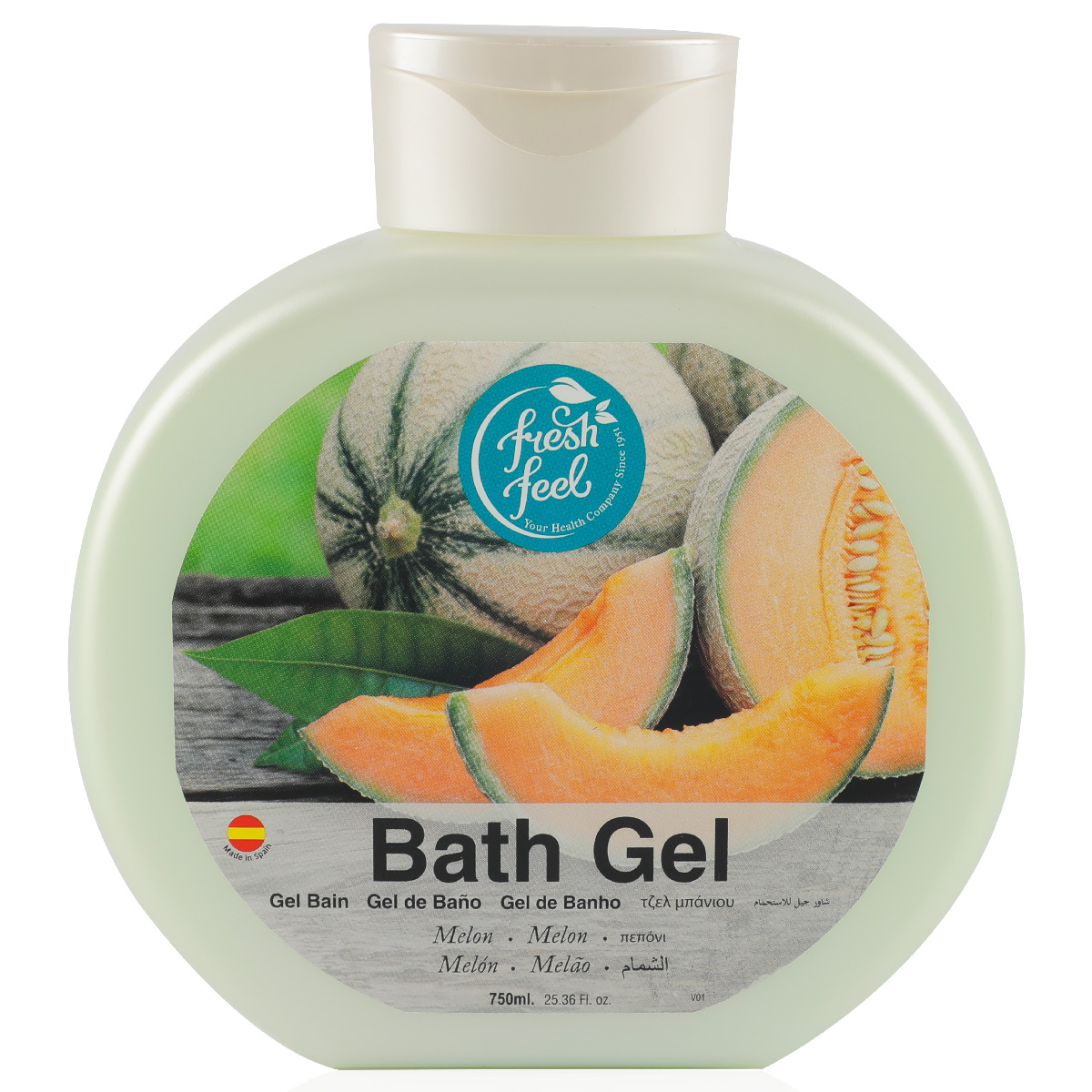 Fresh Feel gel douche melon 750 ml