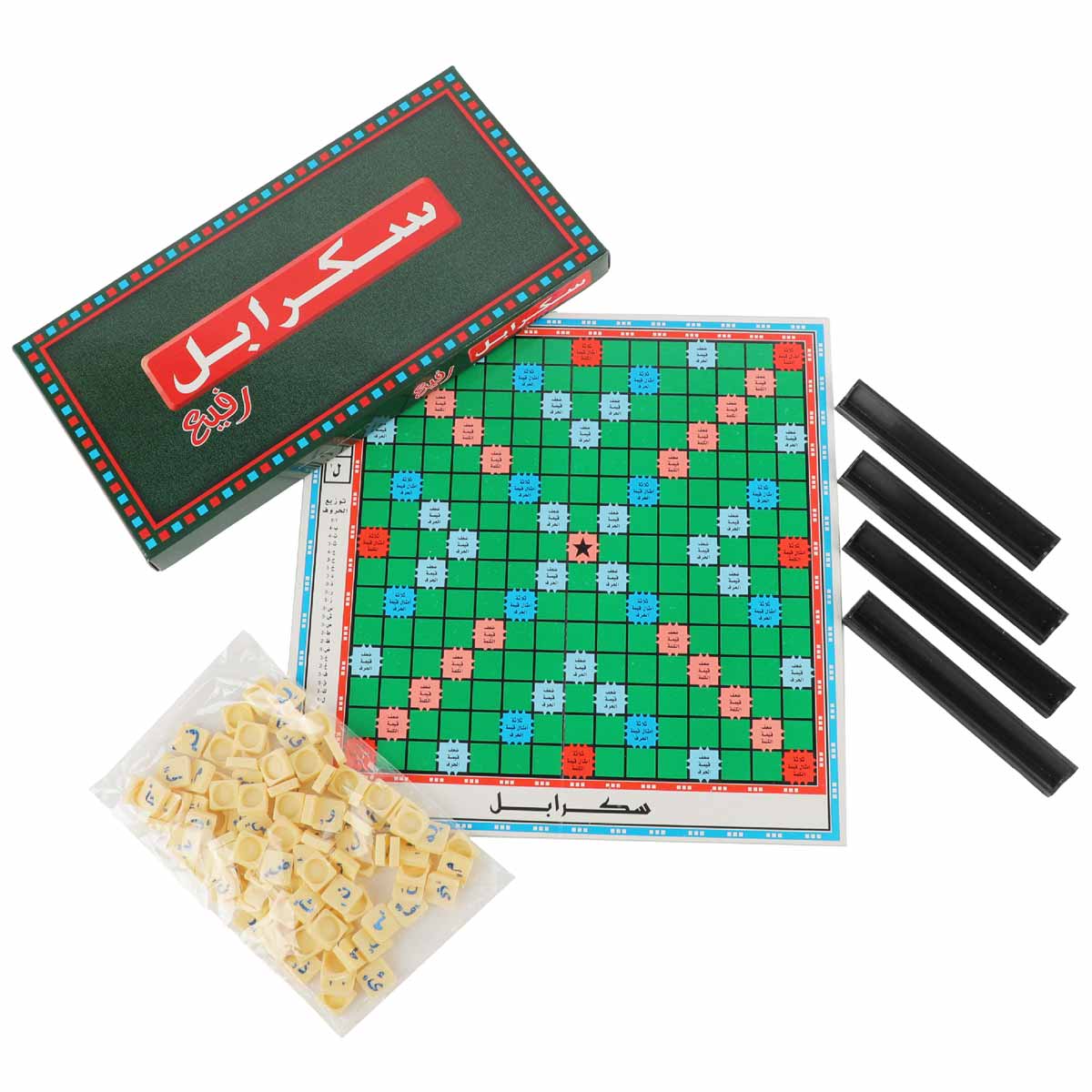 Jeux de scrabble version arabe de Luxe pour 23,000 DT