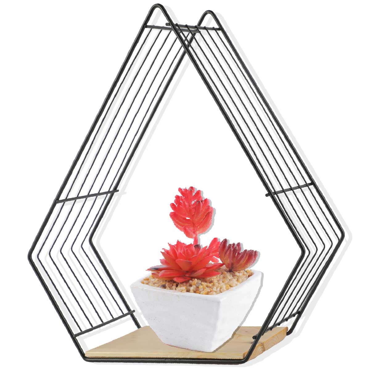 Etagère Pyramide en métal - Noir pour 31,900 DT