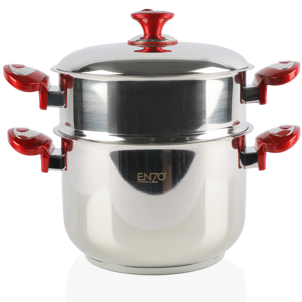 Couscoussière 8 L - 24 cm - ENZO - Inox 18-10