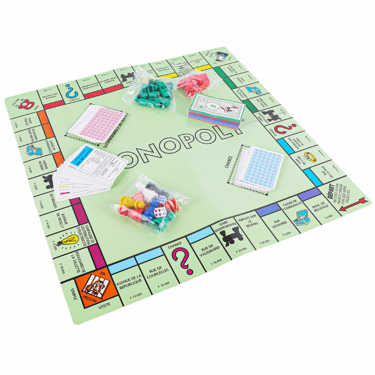 Jeux de MONOPOLY Jeu de Société Classique - Version français pour 23,900 DT