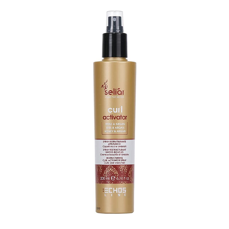 ECHOSLINE Seliar Activateur des boucles MIEL et ARGAN 200 ml