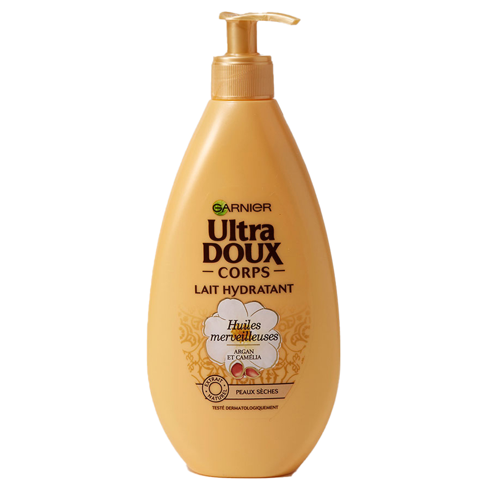Garnier Ultra Doux Lait De corps Hydratant Huiles Merveilleuses Peaux ...