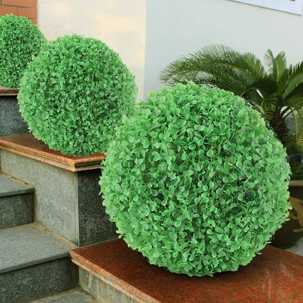 Boule de buis artificiel Ø28cm pour 25,500 DT