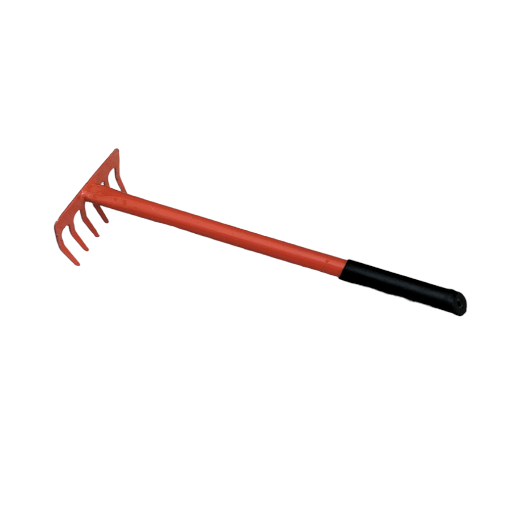 Râteau de jardin en acier