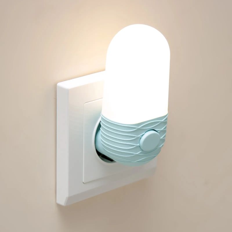 Veilleuse de nuit LED 2 MODES – Éclairage doux et économe en énergie