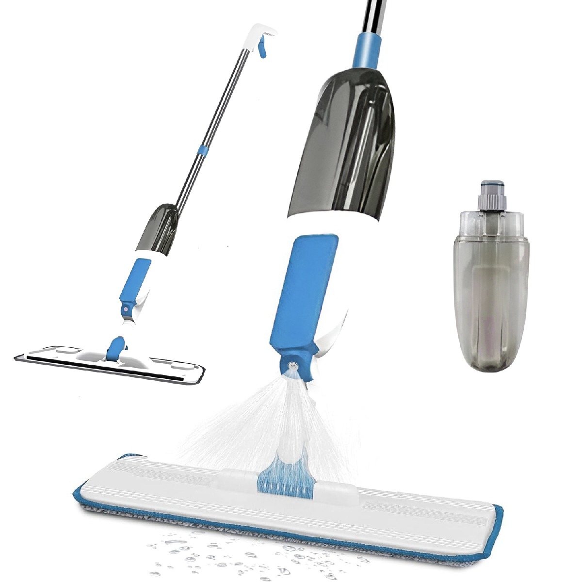 Raclette sol avec fonction spray 120 cm